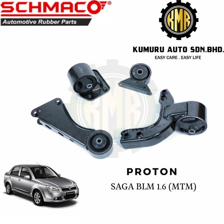 SCHMACO PROTON SAGA BLM 1.6 ENGINE MOUNTING SET (MTM) | Lazada