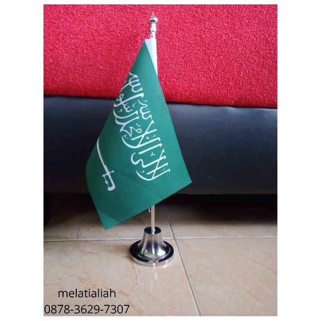 Bendera Tiang || Bendera Meja || Bendera Saudi Arabia | Lazada Indonesia