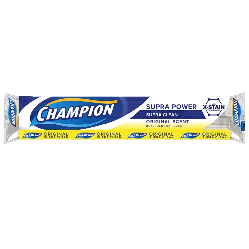 Champion Laundry Detergent Bar Supra Clean Original 370g | Lazada PH