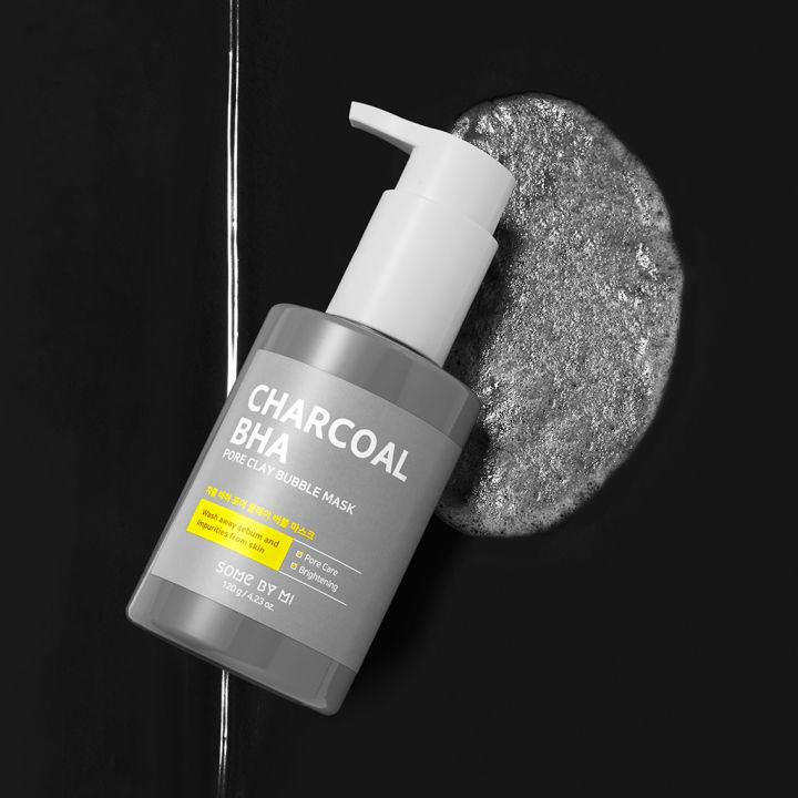 Korea direct mail SOMEBYMI Saba honey charcoal bubble mask pore ...