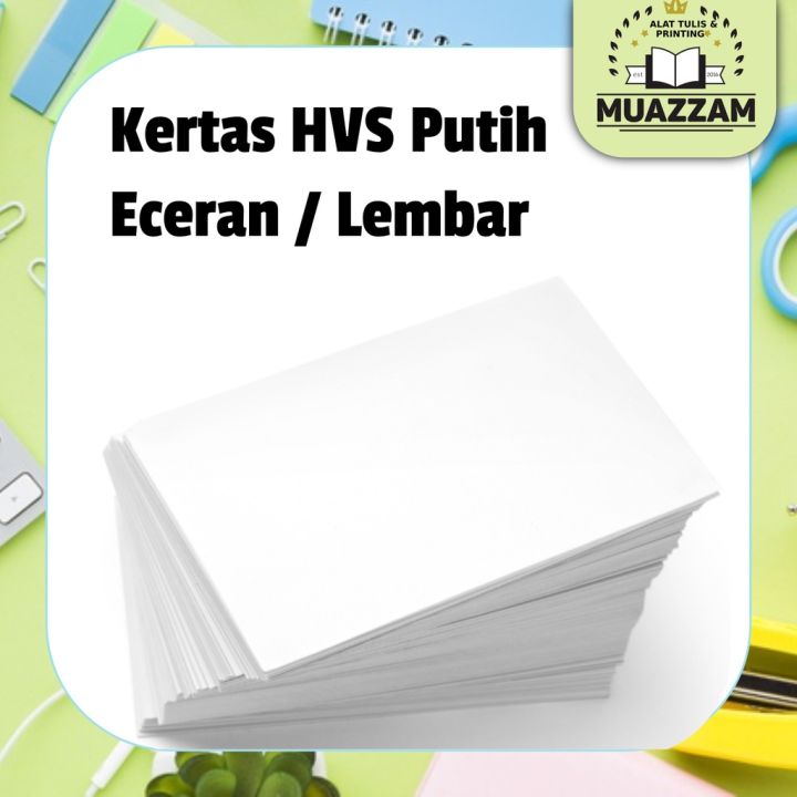 Kertas HVS Putih Eceran Per 1 Lembar | Lazada Indonesia