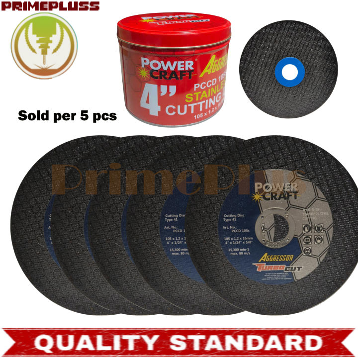 Power Craft ORIGINAL Stainless Cutting Disc Aggressor Turbo Cut 4 ...