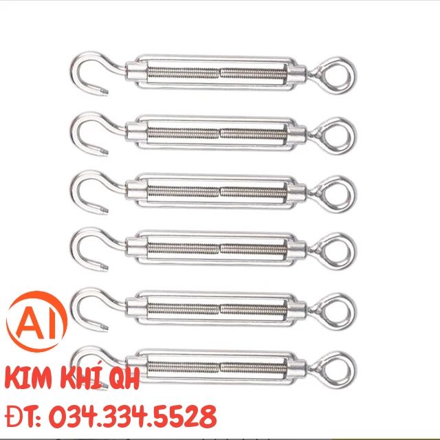 Tăng đơ inox 304, tăng đơ dây cáp đủ size M5, M6, M8, M10 | Lazada.vn
