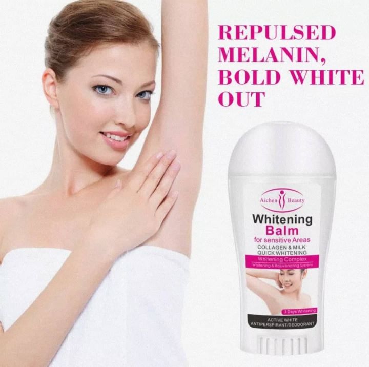 50ml Aichun Underarm Whitening Cream Armpit Balm Cream Legs Knees Body Whitening Balm Korean ...