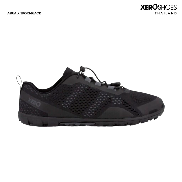 XERO SHOES Barefoot shoe รองเท้าผ้าใบรุ่น AQUA X SPORT ผู้ชาย สี Black ...