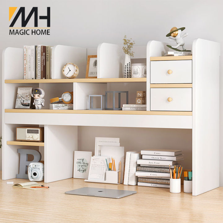 Magic Home Large Desktop storage shelf Wooden Nordic minimalist ...