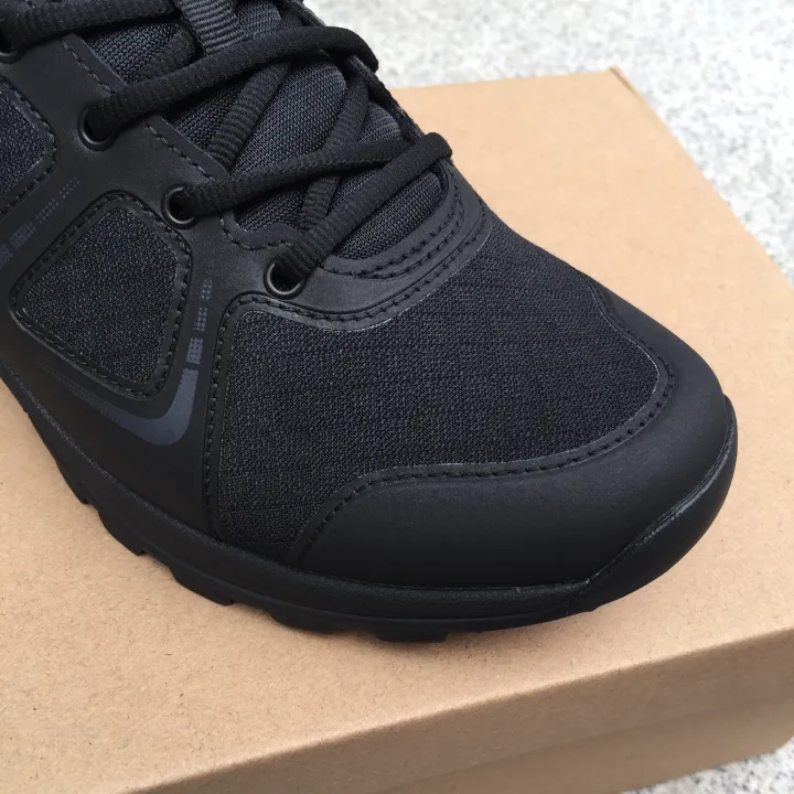 Tiger physical training shoes black breathable running shoes outdoor ...