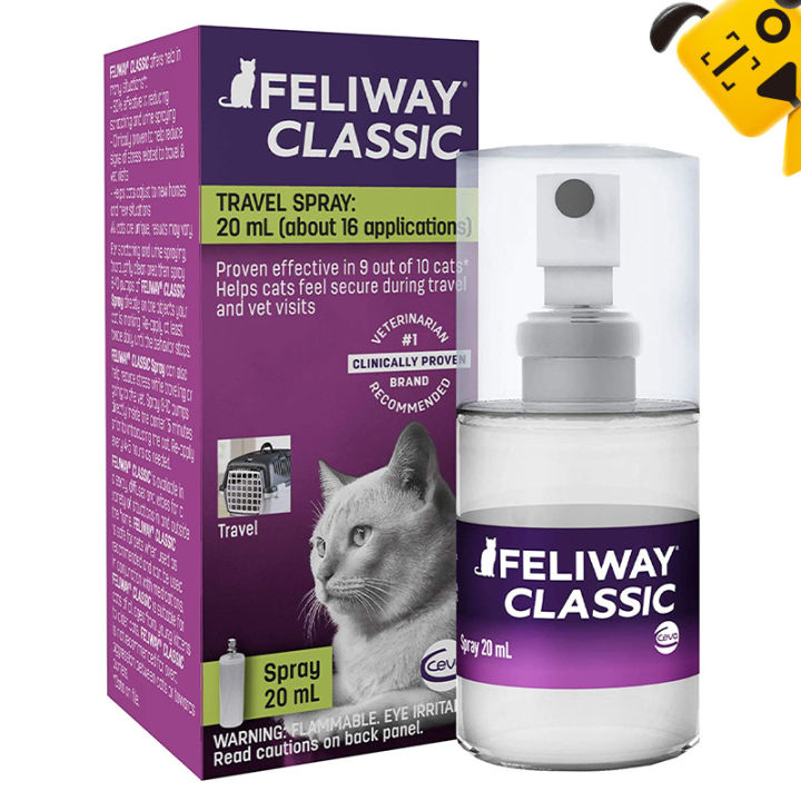 Feliway Classic Cat Calming Pheromone Travel Spray 20ml 60ml | Lazada PH