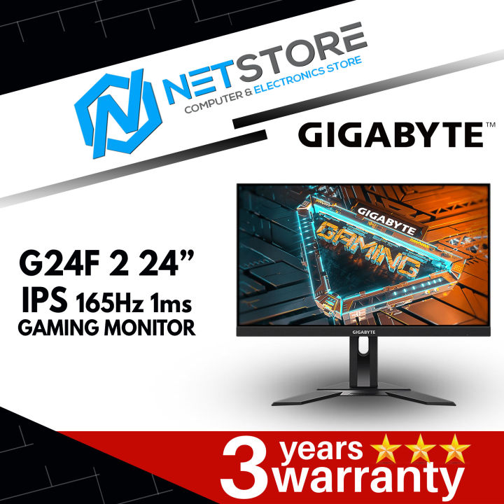 GIGABYTE G24F 2 24” IPS 165Hz 1ms GAMING MONITOR - G24F 2 | Lazada