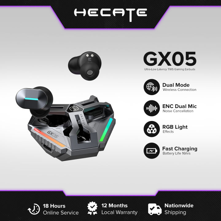 Edifier Hecate GX05 Ultra-Low Latency TWS Gaming Earbuds/Dual wireless mode/Fast Charging ...