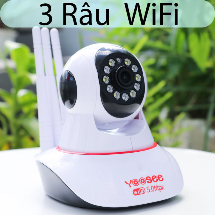 Camera Wifi Yoosee - CAMERA YOOSE 3 ANTEN 2.0MP 11 LED - Camera Cảm ...