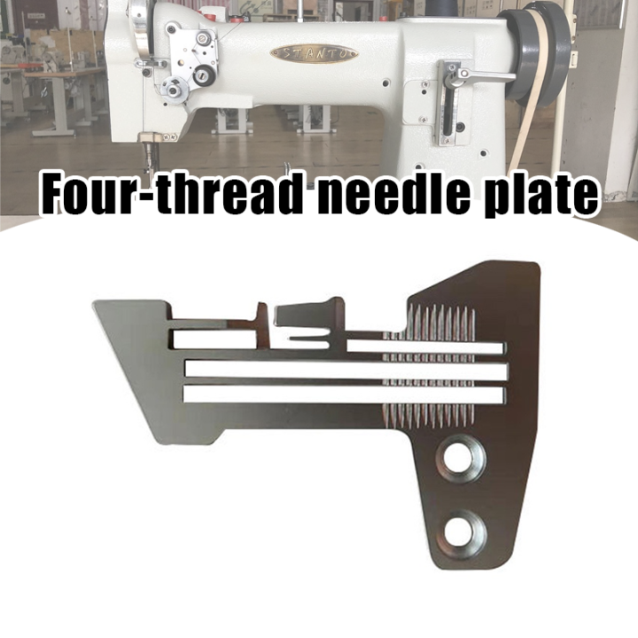 4 Threads 747 Plate Overlock Serger Sewing Machine 4 Threads Needle ...