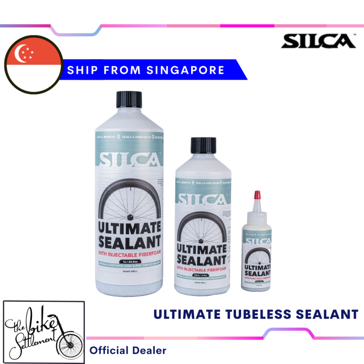 SILCA Ultimate Tubeless Sealant Injectable Bicycle Tire Sealant ...
