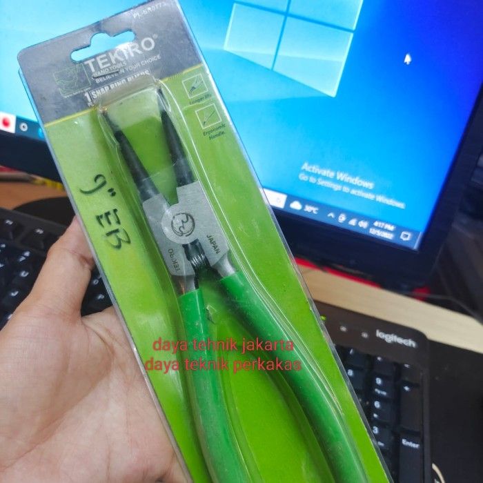 tang snapring tekiro 9" EB / tang snap ring / snap ring 9" / tang spi ...