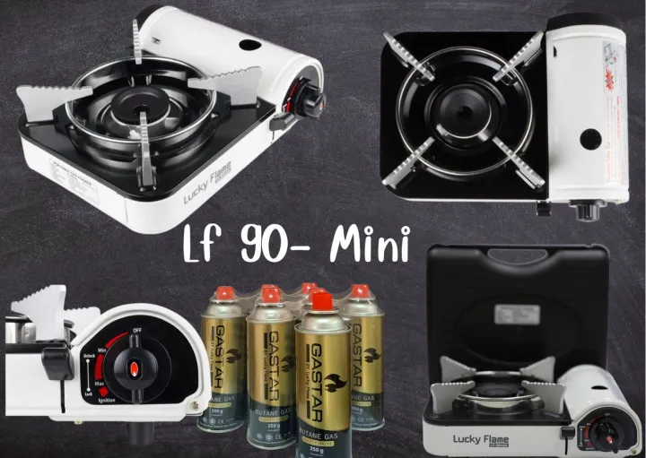 LUCKY FLAME รุ่น LF-90 MINI (Lf90mini) เตาแก๊สกระป๋อง พร้อม กระเป๋า ของ ...
