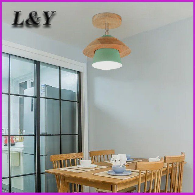 L&Y Nordic Rotating Ceiling Light Kitchen Decorative Lighting Fixture ...