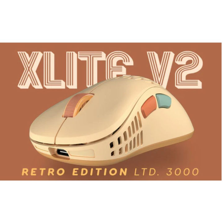 เมาส์ [MOUSE] Pulsar Xlite V2 Wireless Gaming Mouse - Retro Brown ...