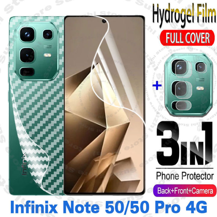 INFINIX Note 50 Pro 2025 3-in-1 Camera Back Lens Protective Film For Infinix Note 50 50Pro 50X ...