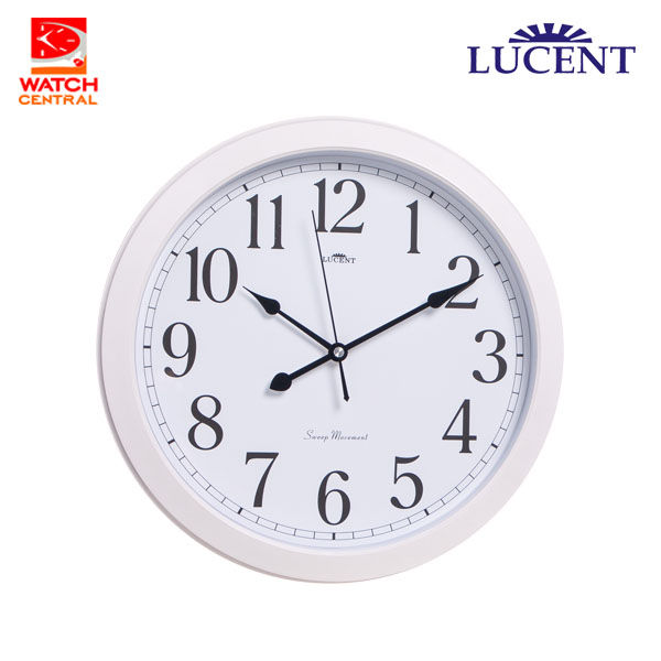 Lucent BL2855-2 Analog Wall Clock (White, Wood Brown) | Lazada PH