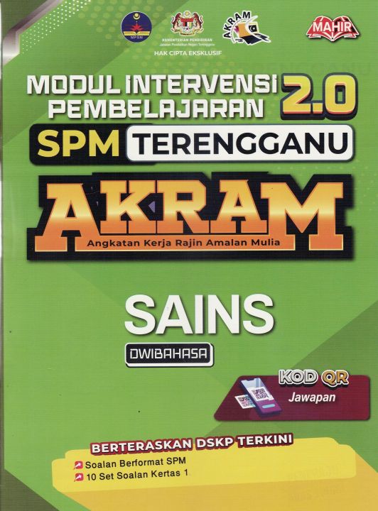 BUKU LATIHAN ( 2025 ) : MODUL INTERVENSI PEMBELAJARAN SPM TERENGGANU 2. ...