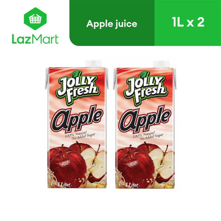 Jolly Fresh Apple Juice 1L - Pack of 2 | Lazada PH