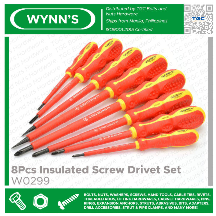 Wynns Electrician Screw Driver Set TGC | Lazada PH