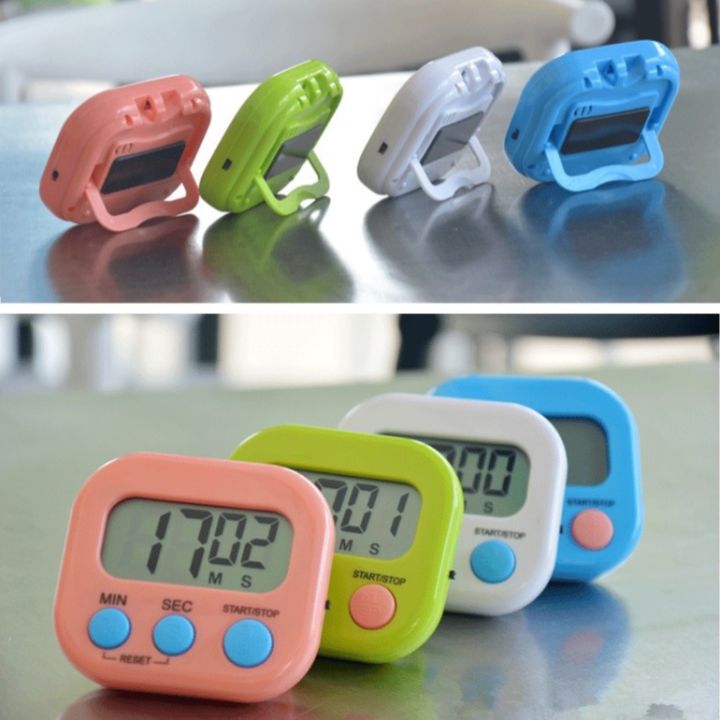JS-118 Kitchen Timer Electronic Calculator LCD Digital Kitchen Timer ...