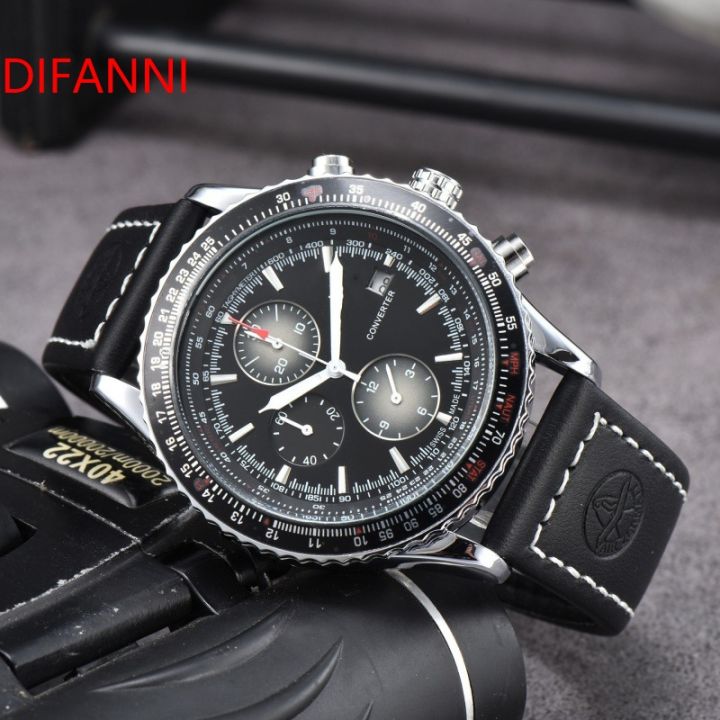 ⌚ Men's 6-Pin Full-Function Watch Band Calendar Function One Can ...