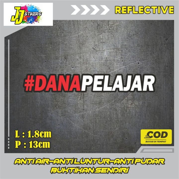 Sticker cutting Stiker Dana Pelajar | Lazada Indonesia