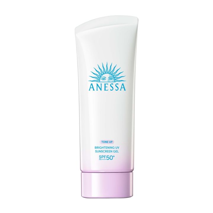 Anessa Tone Up Brightening Uv Sunscreen Gel Spf50+ Pa++++ 90G อเนสซ่า โทนอัพ ไบรท์เทนนิ่ง ยูวี ...