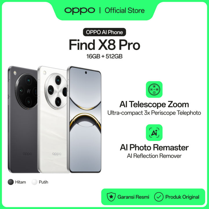 OPPO Find X8 Pro 16/512GB | Lazada Indonesia