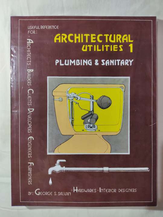 Architectural Utilities 1 Plumbing & Sanitary By George Salvan | Lazada PH