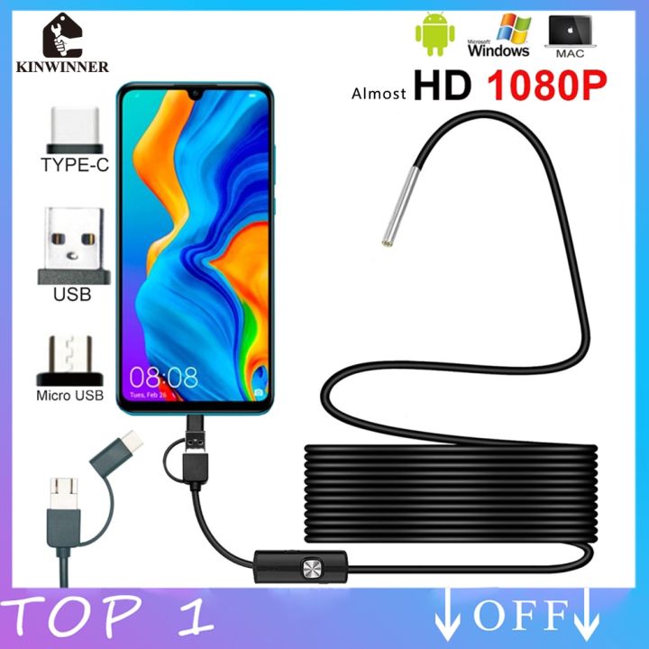 ♥Original Product+FREE Shipping♥3.9mm Endoscope camera Android PC USB Type C Interface camera ...