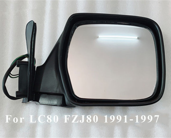 1pcs For Toyota Land Cruiser Lc80 1991-1997 Mirror Assembly Rearview ...