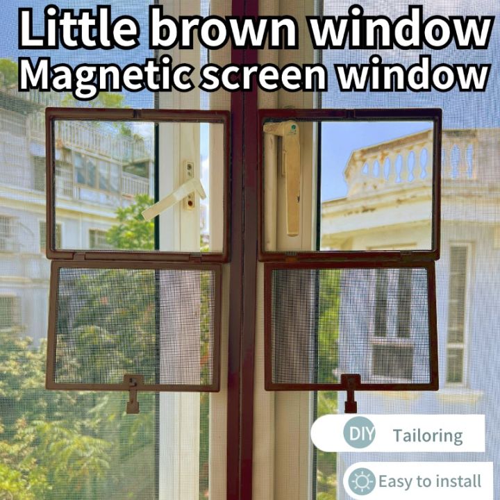 diy Small Window Magnetic Mosquito Net Small Opener/For installing ...