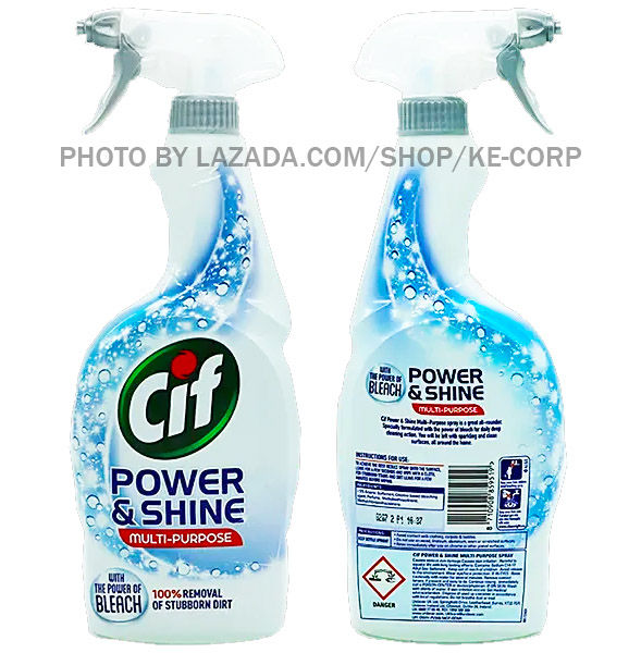 CIF Power & Shine Multi-Purpose with Bleach 700ml Spray | Lazada PH