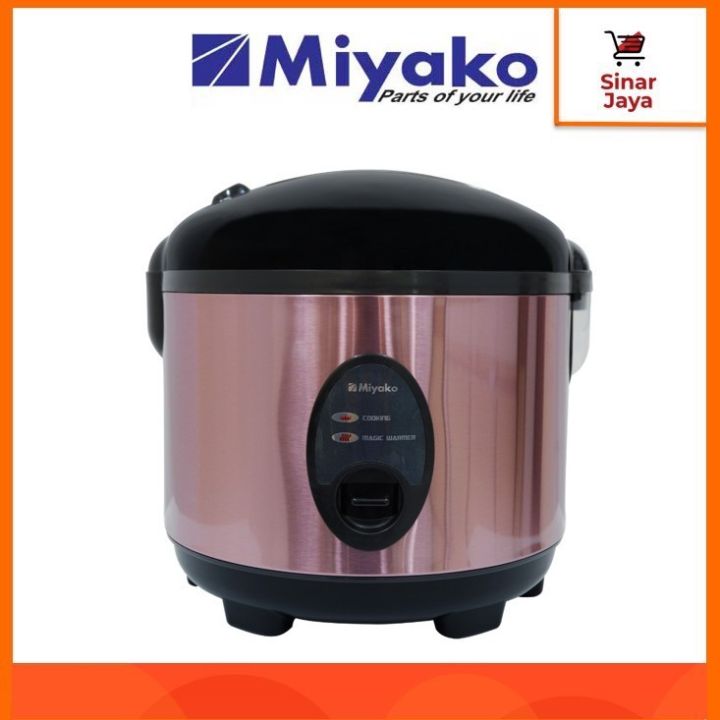 MIYAKO MCM-508 SBC Magic Com Kapasitas 1.8 Lt (Anti Lengket) | Lazada ...