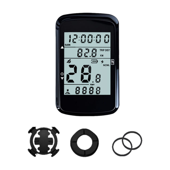 GPS Bike Speedometer 2.4 Inch Screen Cycling Odometer with Backlight ...