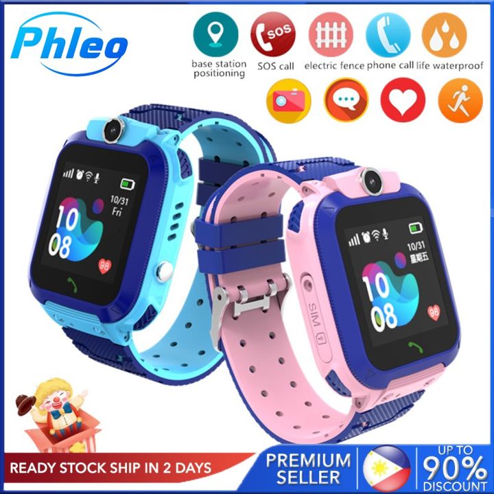 【Philippines Stock】Original Q12 Children's Smart Watch SOS Phone Watch ...
