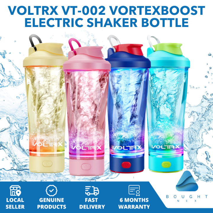 Voltrx VT-002 Vortexboost Limited Electric Shaker Bottle – Colored Base Sleek Modern Vibrant ...