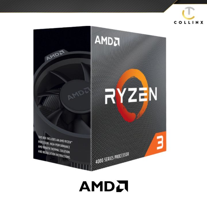 AMD Ryzen 3 4100 Desktop Processor | Quad Core 8 Threads AM4 CPU for PC | Work Gaming Online ...