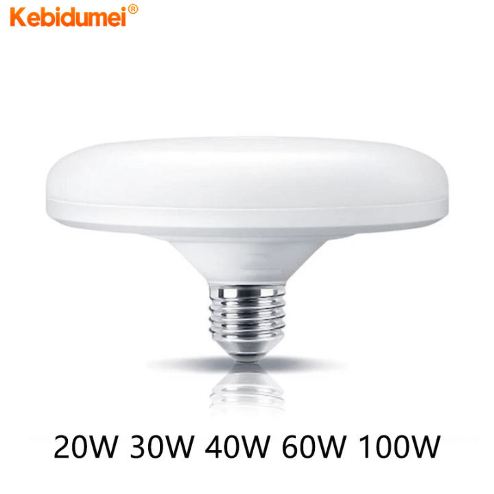 Kebidumei LED Lamp 220V UFO Bulb Cold White 20W 30W 40W 60W 100W LED ...