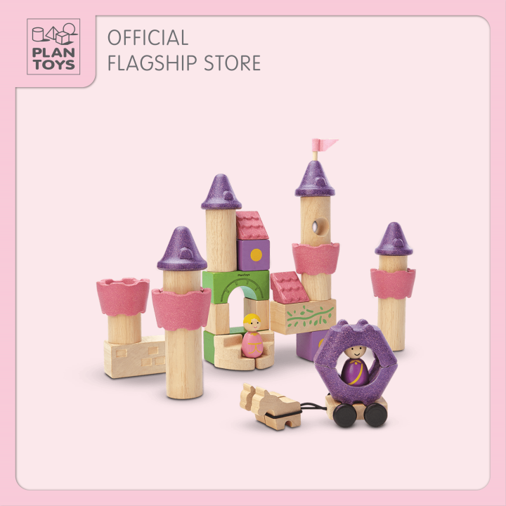 ของเล่นไม้ Fairy Tale Blocks ปราสาทเจ้าหญิง เสริมพัฒนาการ สำหรับเด็ก ...