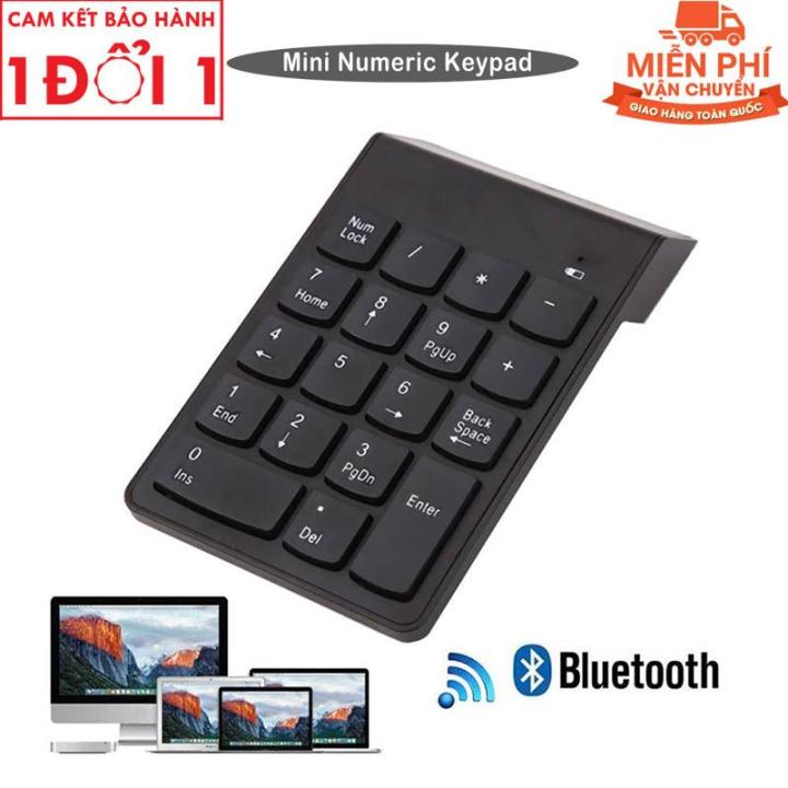 Bàn phím số không dây cho laptop Mini Number Keyboard - Bàn phím số ...