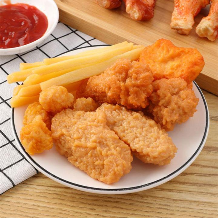 Artificial Fried Chicken Simulated Model Fake Chicken Party Market ...
