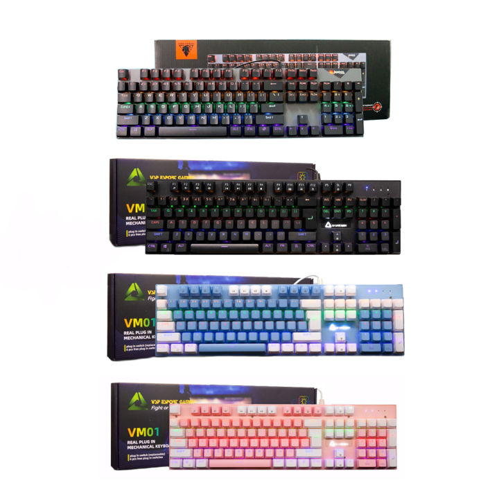 Bàn phím cơ VSP Esport VM01 / VM02 / VM03 / VM04 / VM05 / Jedel KL-95 ...