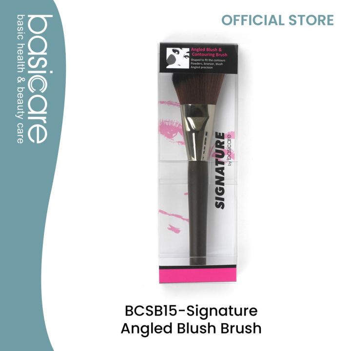 BASICARE Signature Angled Blush Brush BCSB15 | Lazada PH