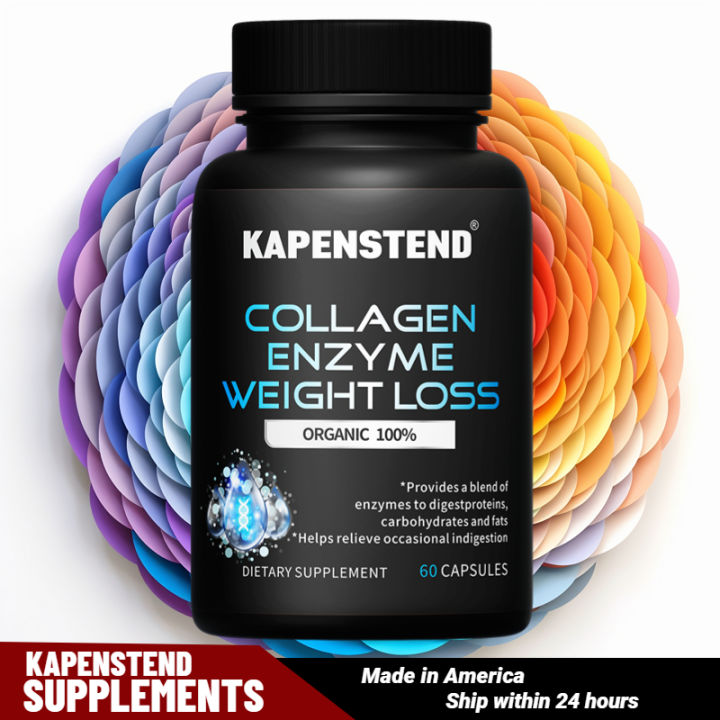 Enzyme Collagen Supplement - Essential Enzymes 500 mg Bio-Aligned Multi ...