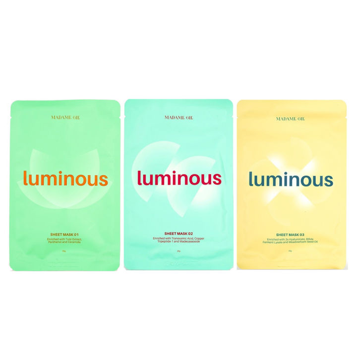 Madame Gie Luminous Sheet Mask - 20g | Lazada Indonesia