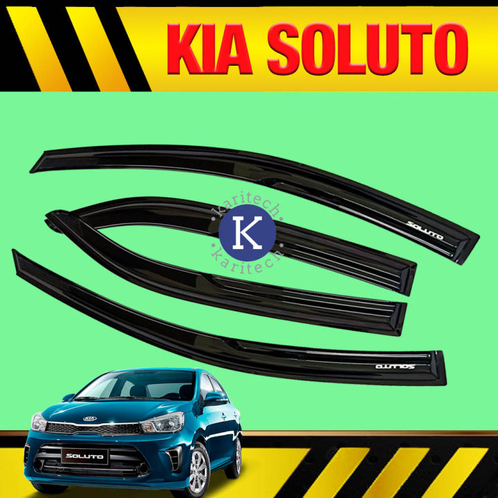 Kia Soluto ( Guard or Window Door Visor ) - | Lazada PH